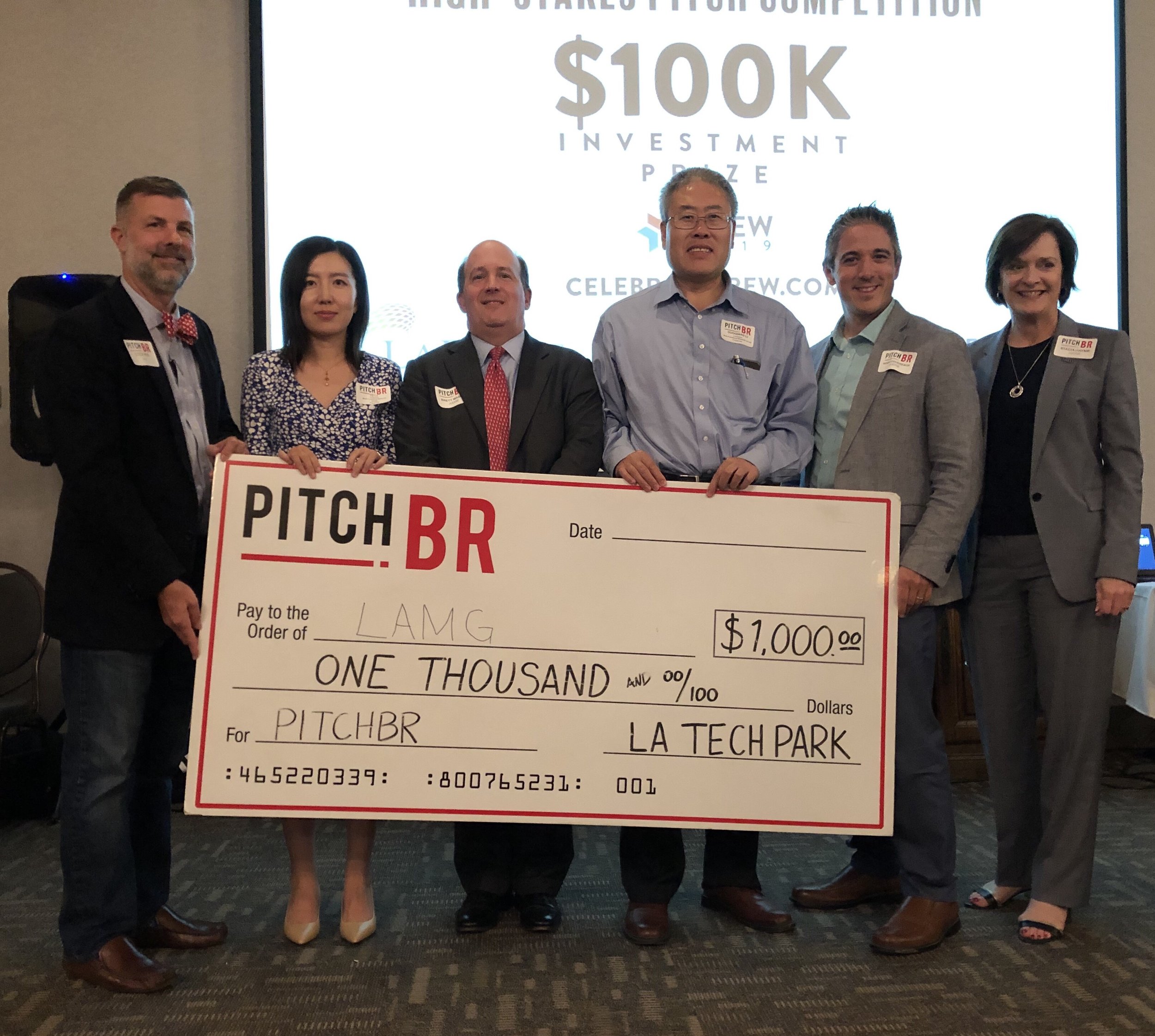 LAMG Takes $1,000 Prize at PitchBR - Nexus Louisiana